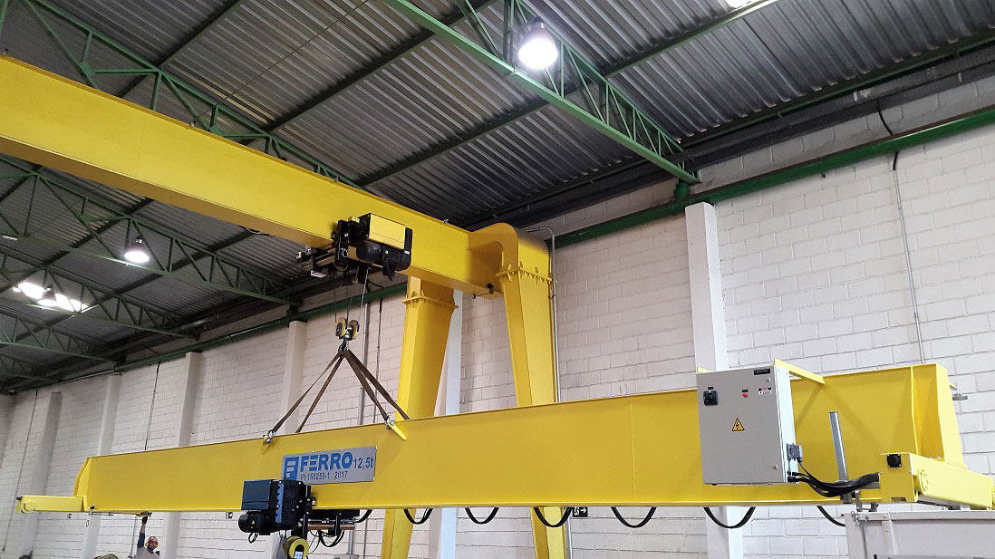 O que é Uma Ponte Rolante e Como Funciona — Ferro Industria ...