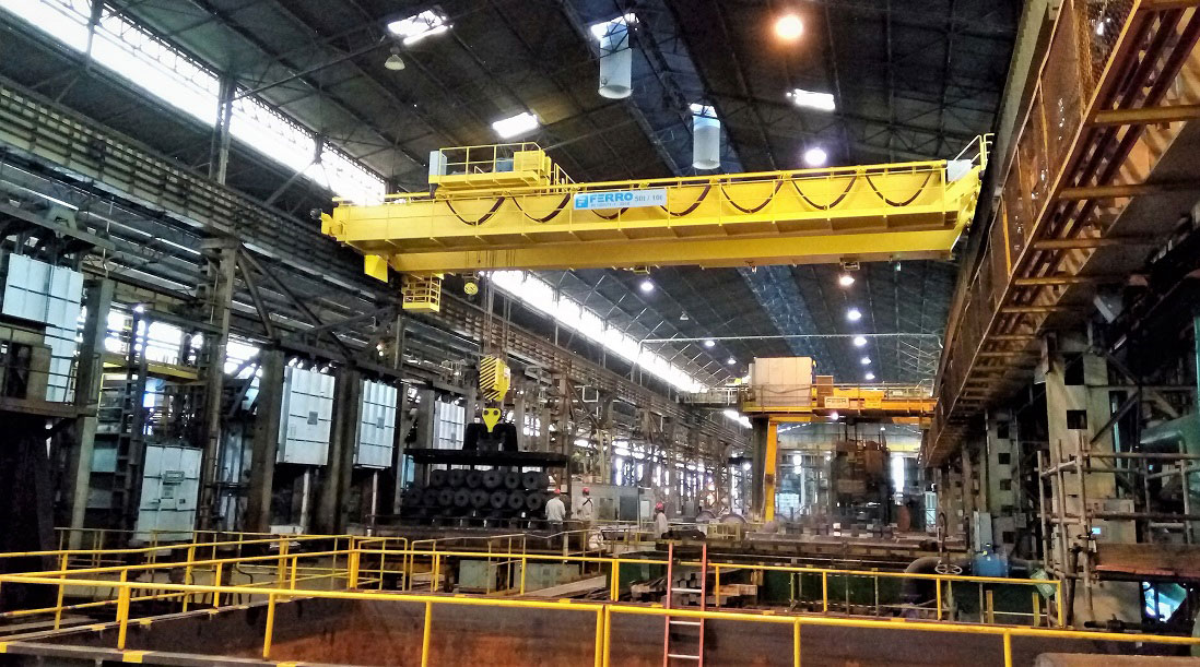 Ponte Rolante Automatizada – Ferro Industria